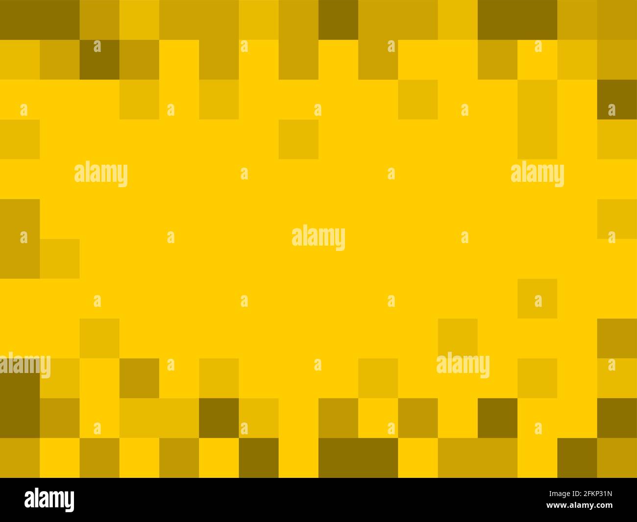 Pixel Background Abstract Yellow Texture with Pixelated Design and an ...