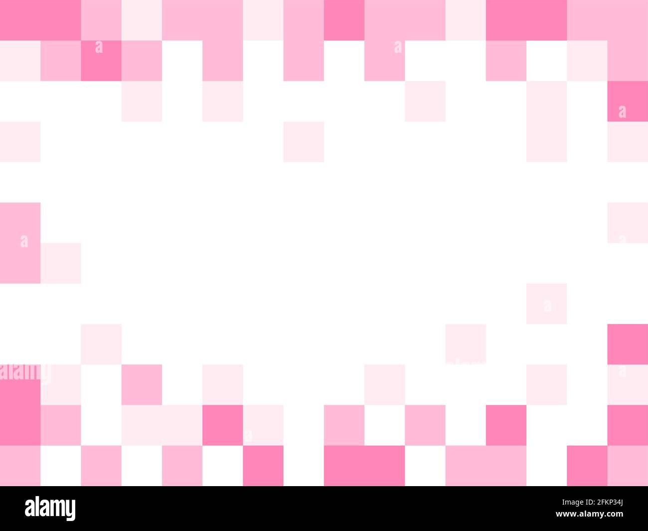 Pixel Background Abstract Pink and White Texture with Pixelated Design ...