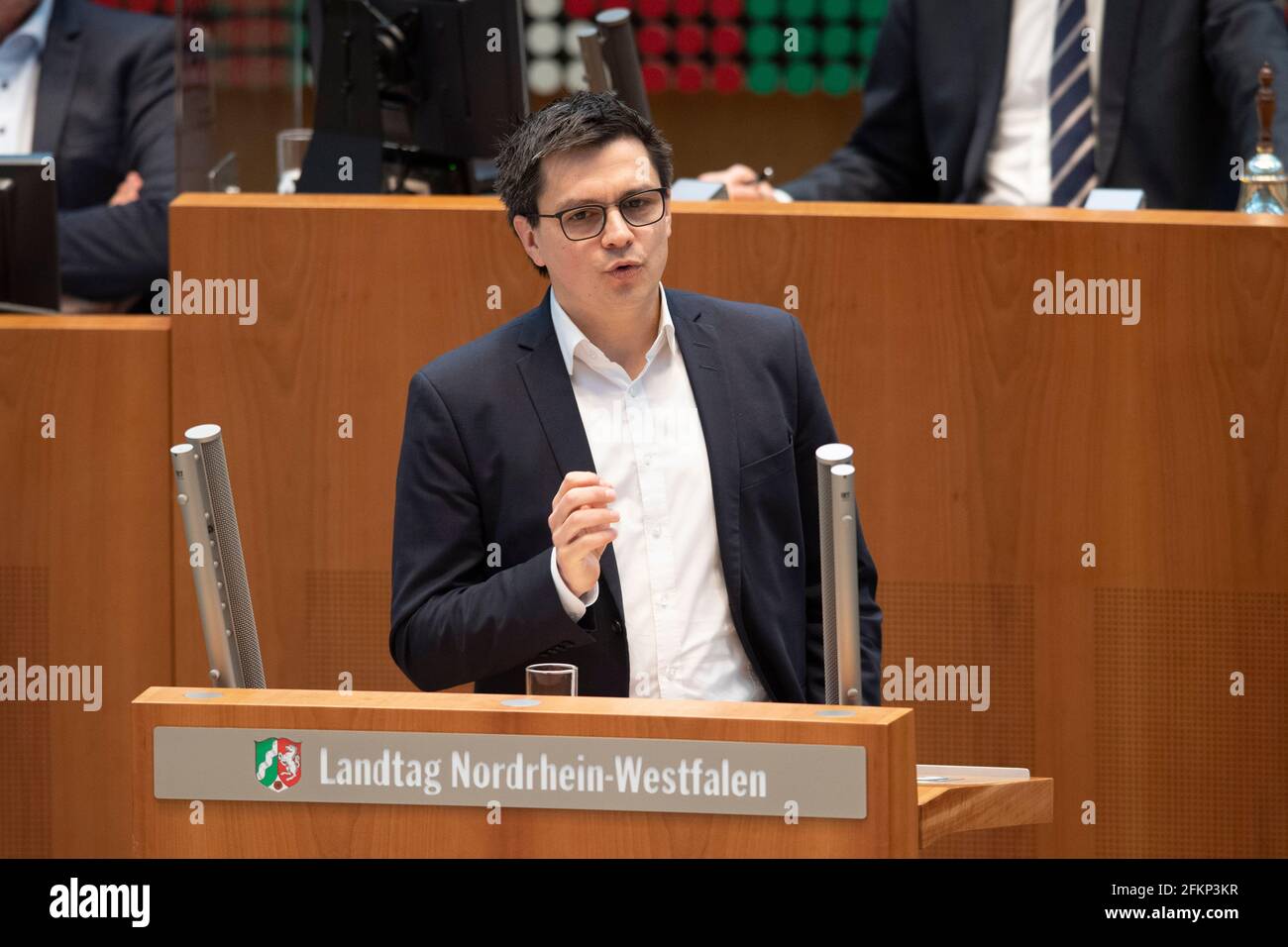 Duesseldorf, Deutschland. 30th Apr, 2021. Alexander VOGT, SPD ...