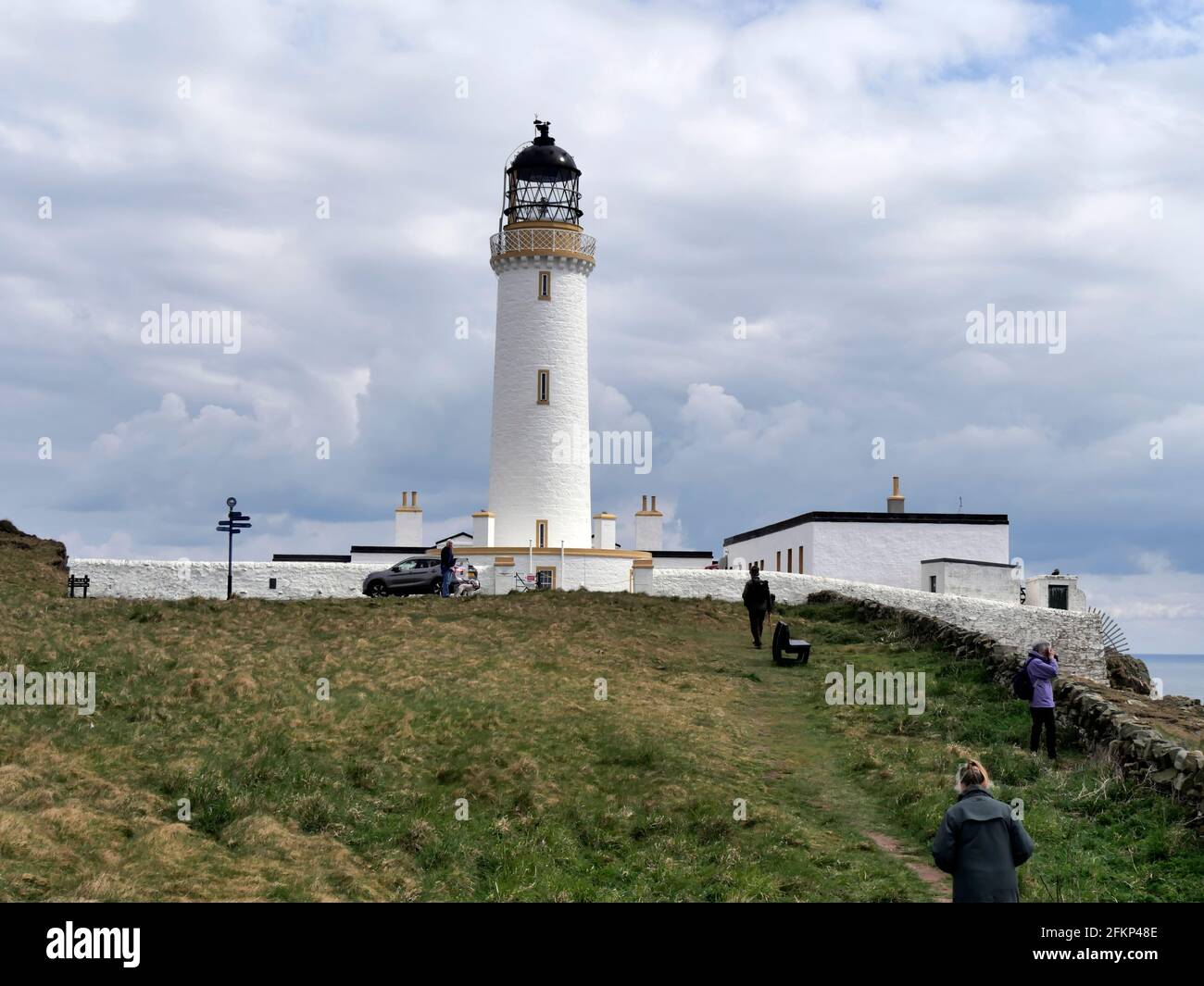 Mull of Galloway lighthouse was built by Robert Stevenson and stands at ...