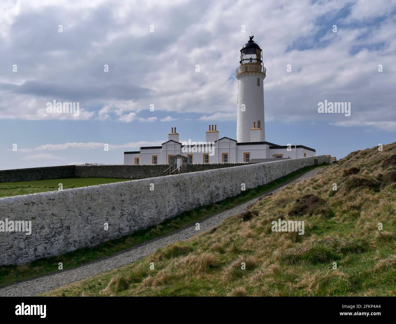 Mull of Galloway lighthouse was built by Robert Stevenson and stands at ...