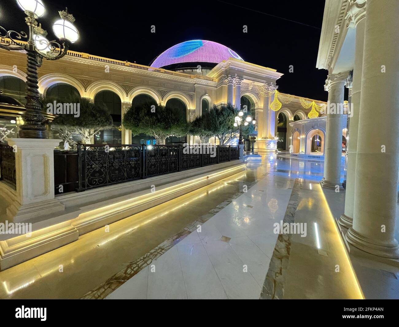 Luxury Al Hazm, a shopping mall with European atmosphere. Famous brands ...