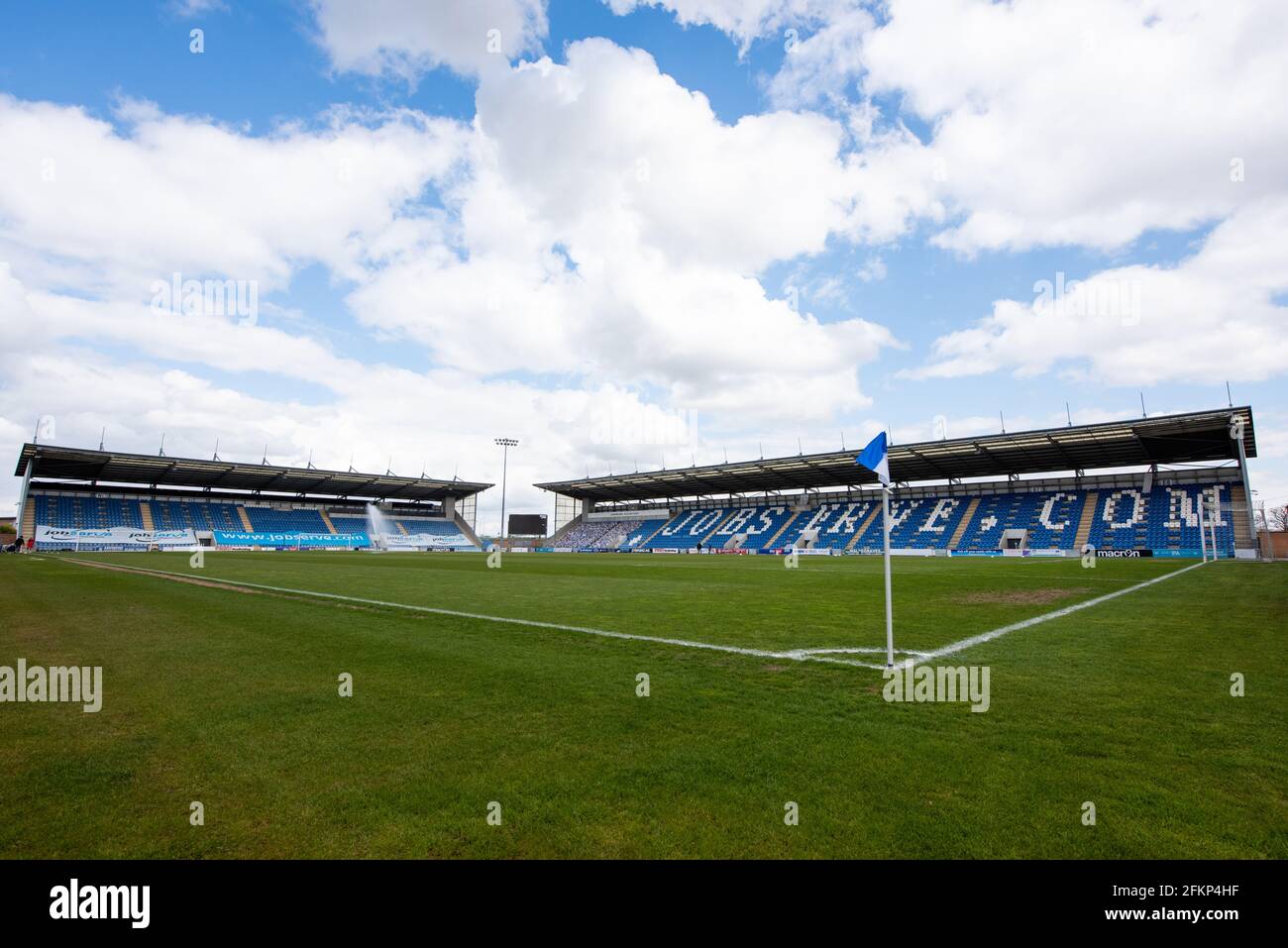 Colchester Jobserve Community Stadium. Colchester United Football Club ...