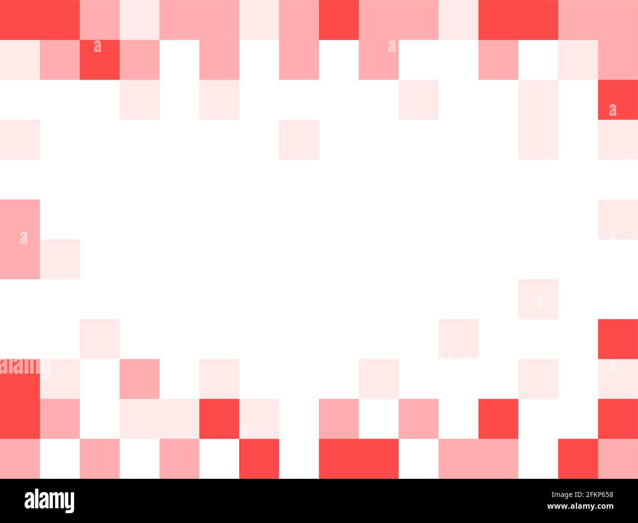 Pixel Background Abstract Red and White Texture with Pixelated Design ...