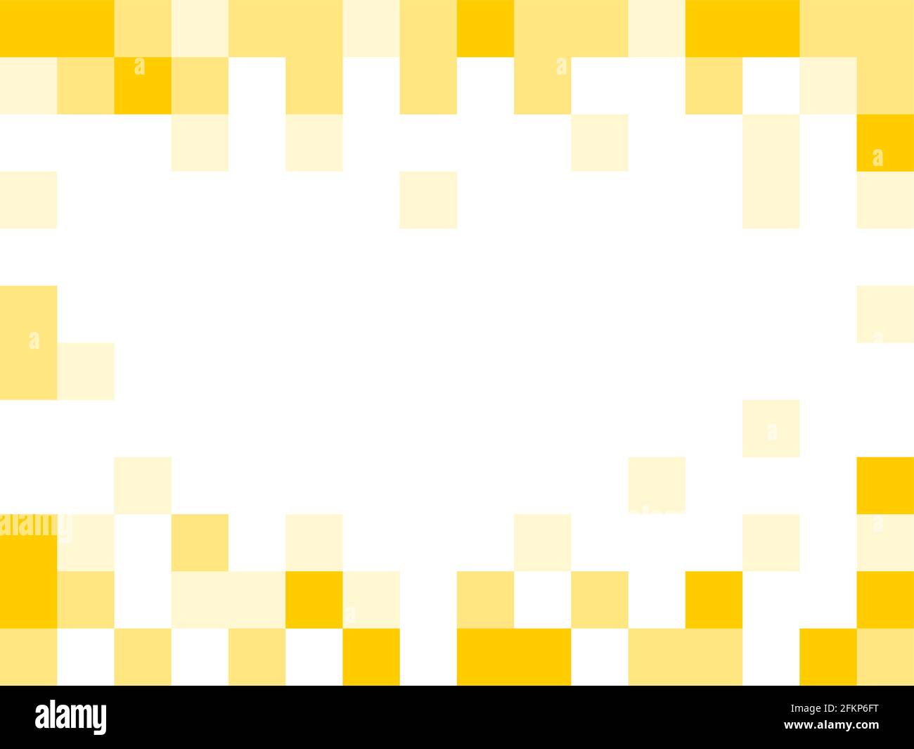 Pixel Background Abstract Yellow and White Texture with Pixelated ...