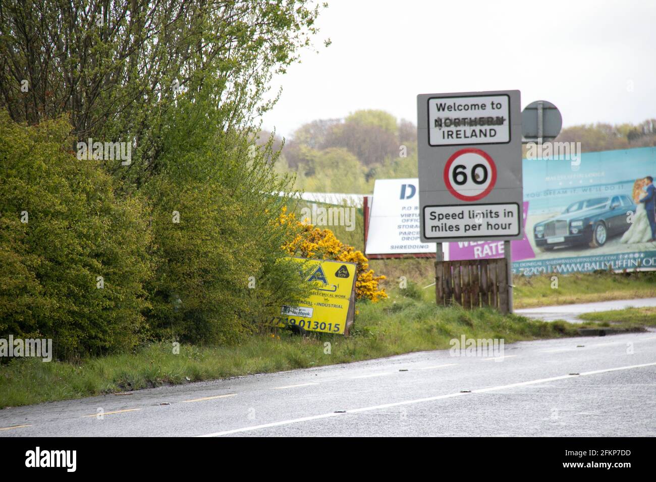 Northern Ireland Border Troubles High Resolution Stock Photography and ...