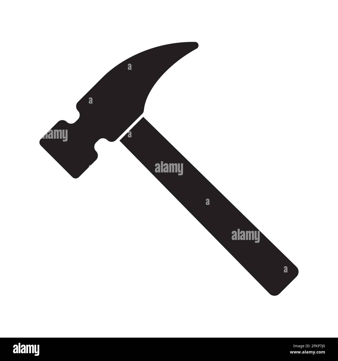 Hammer icon, hammer symbol, vector Stock Vector Image & Art - Alamy