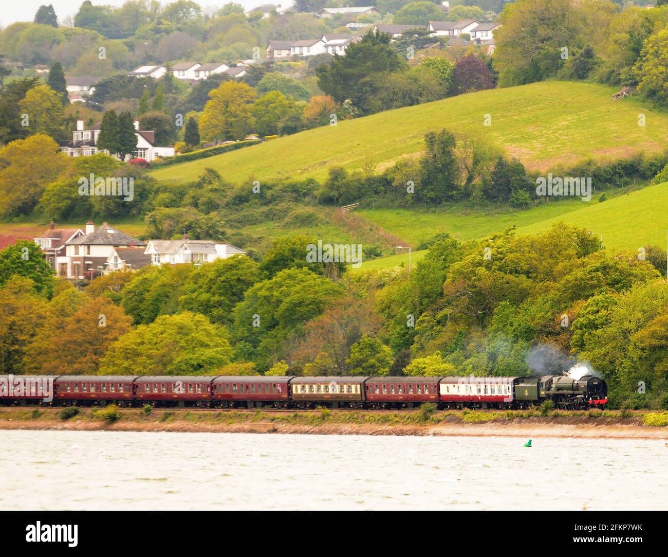 Britannia class no 70000 britannia steam locomotive hi-res stock ...