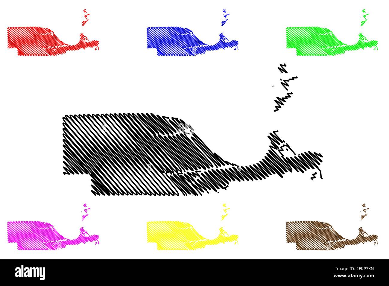 Port clinton map hi-res stock photography and images - Alamy