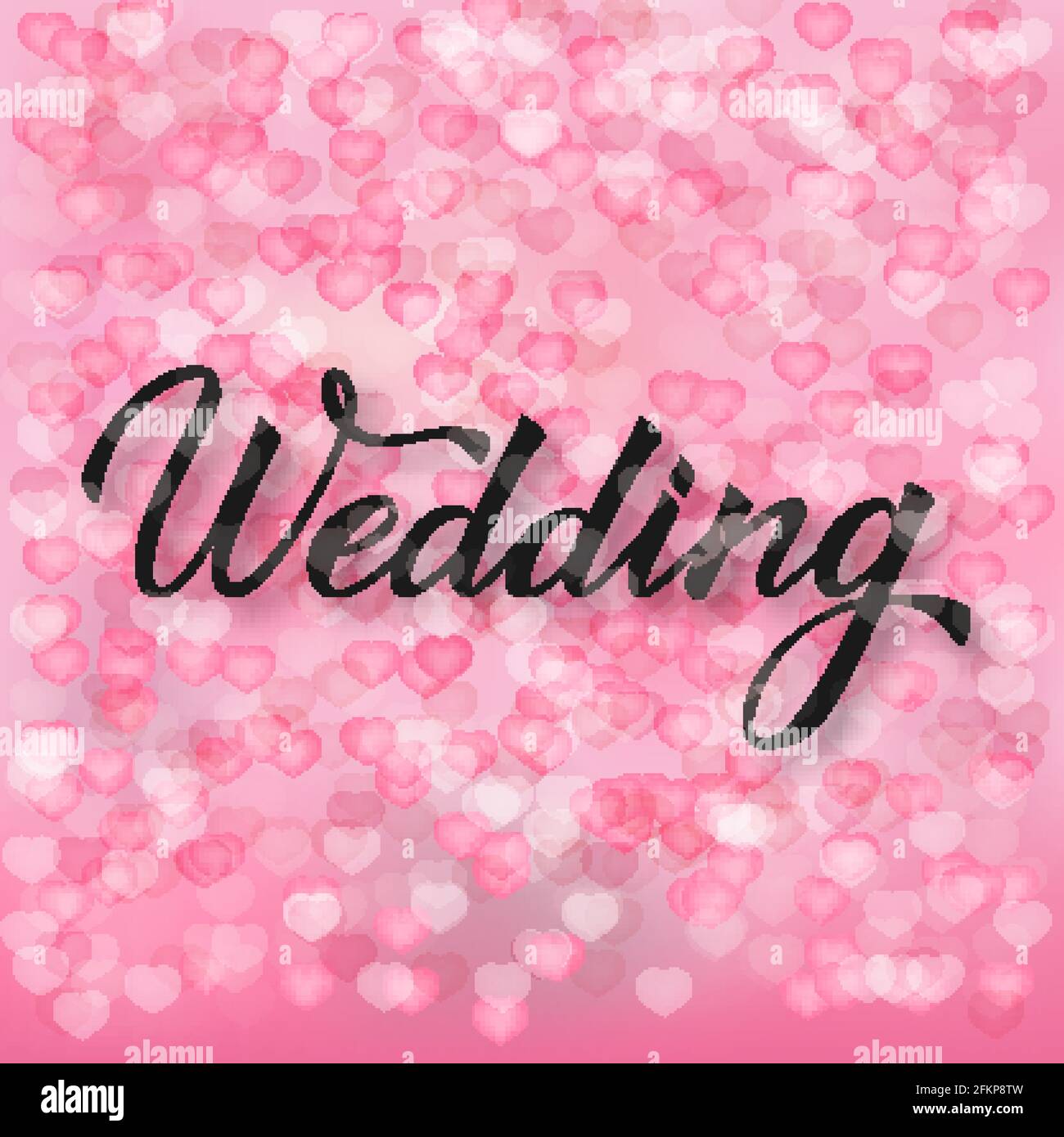 Wedding written in calligraphy | Beachweddingtips.com