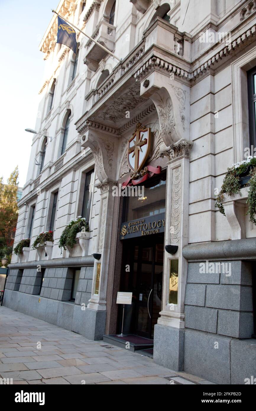 the church of Scientology in central London Stock Photo - Alamy