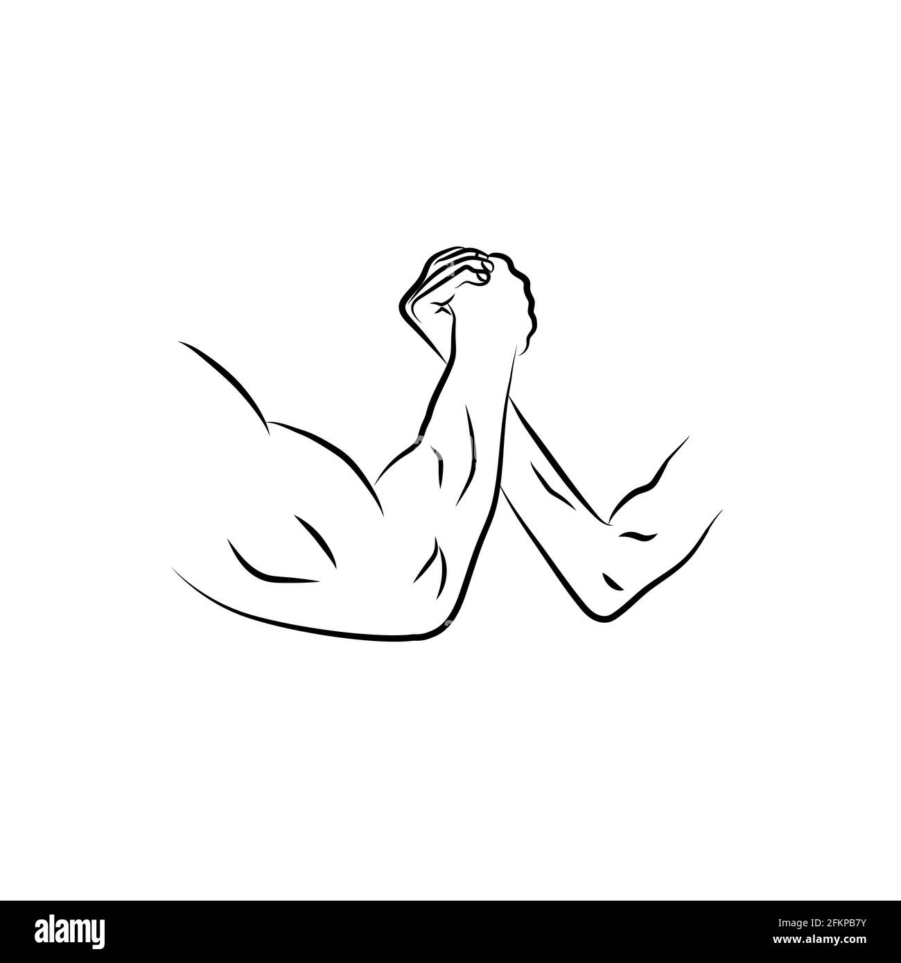 Armwrestling Black and White Stock Photos & Images - Alamy