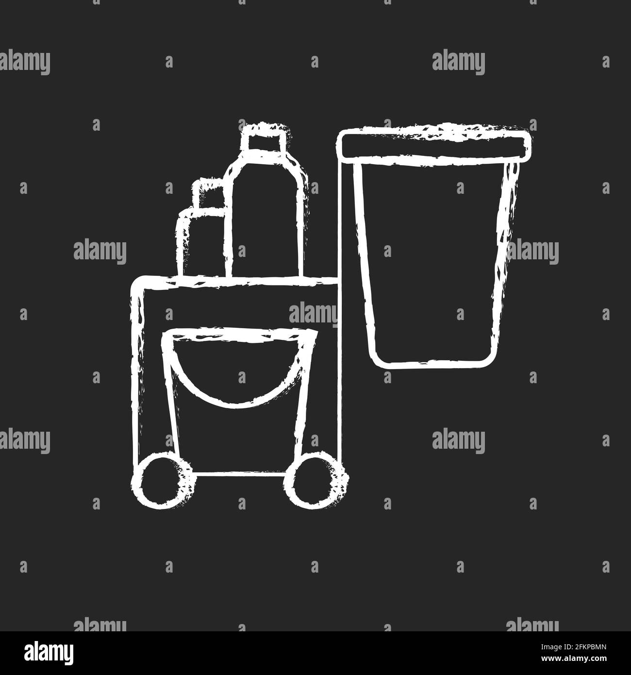 Maid cleaning logo on Stock Vector Images - Alamy
