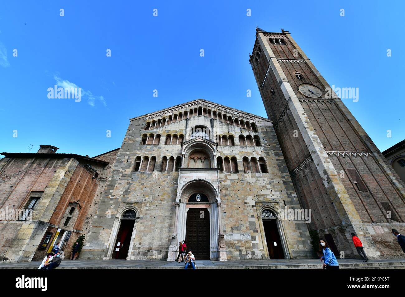 Duomo of Parma (Roman Catholic cathedral), dedicated to the Assumption ...