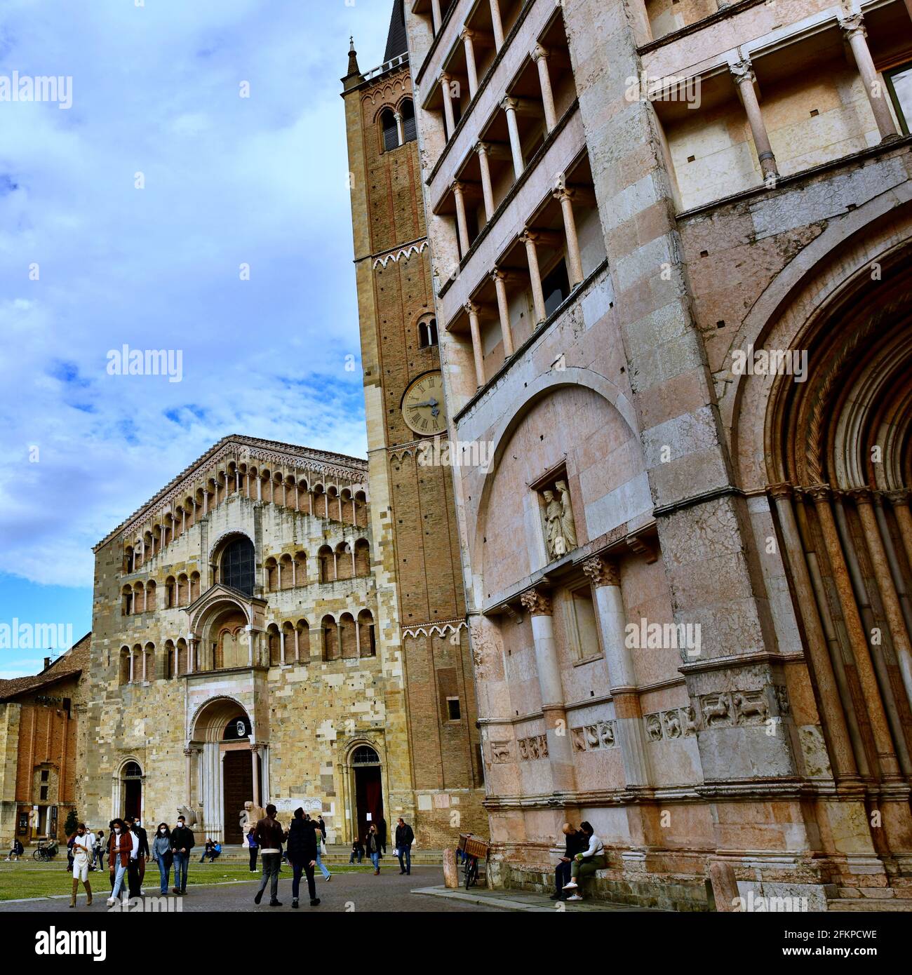 Duomo of Parma (Roman Catholic cathedral), dedicated to the Assumption ...