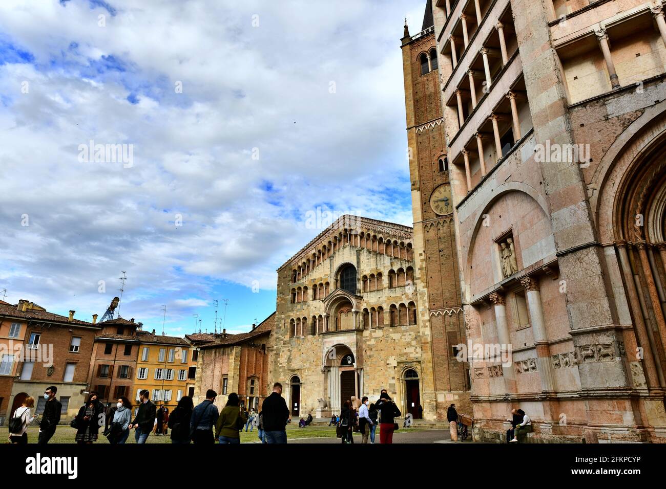Duomo of Parma (Roman Catholic cathedral), dedicated to the Assumption ...