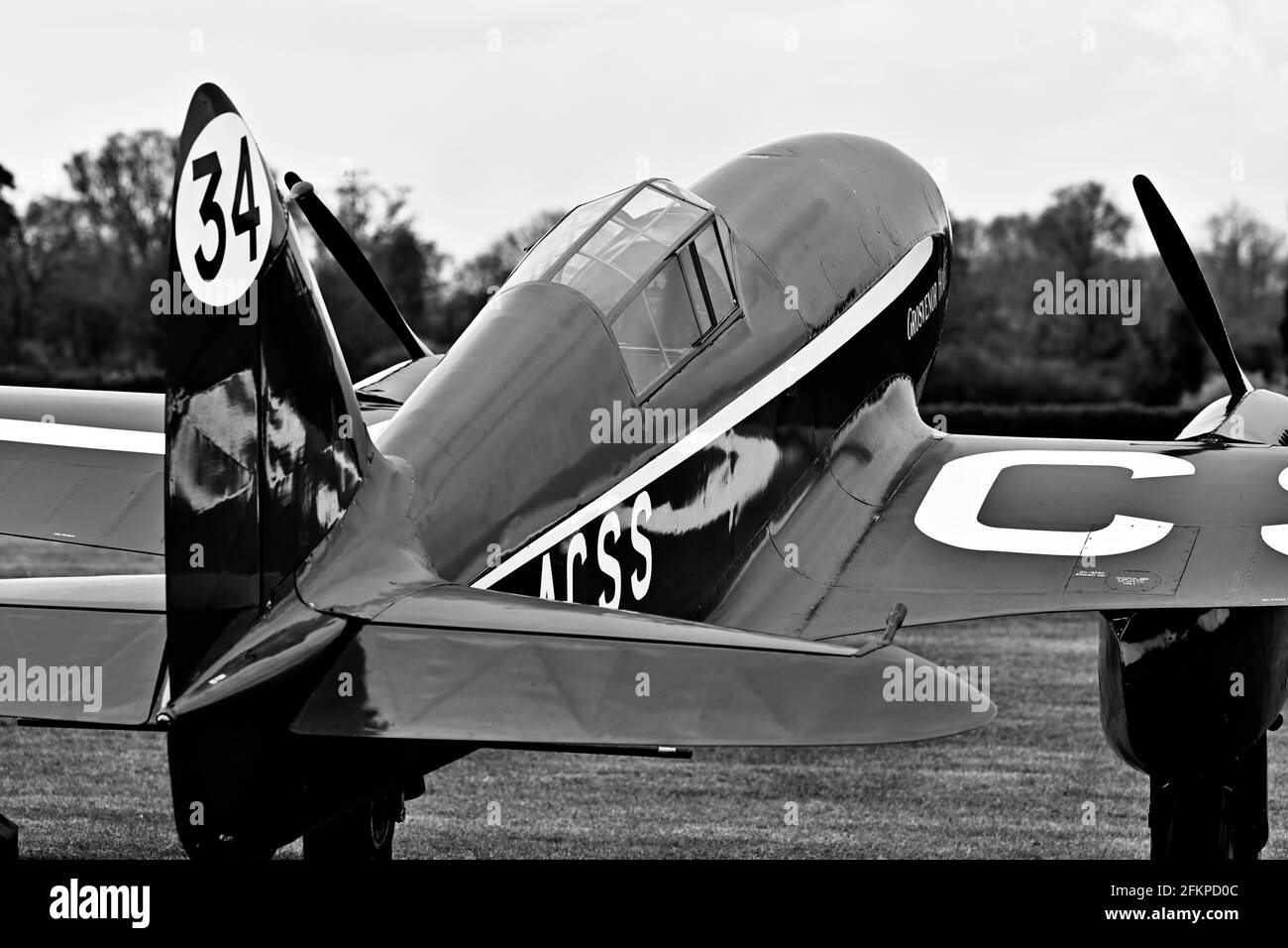 De Havilland Comet Racer DH-88 Stock Photo - Alamy