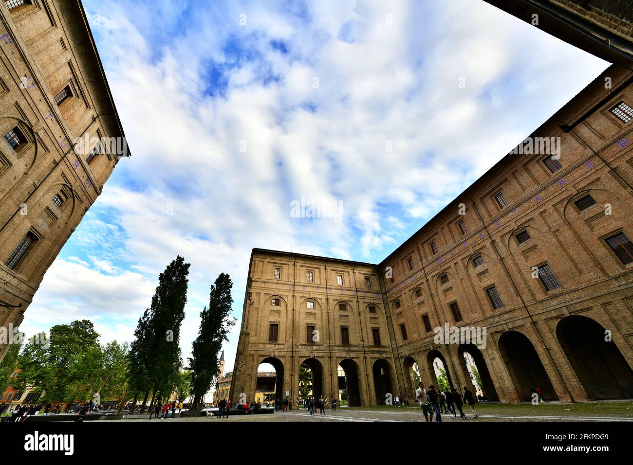 the Pilotta palace, also called simply the Pilotta, is a vast group of ...