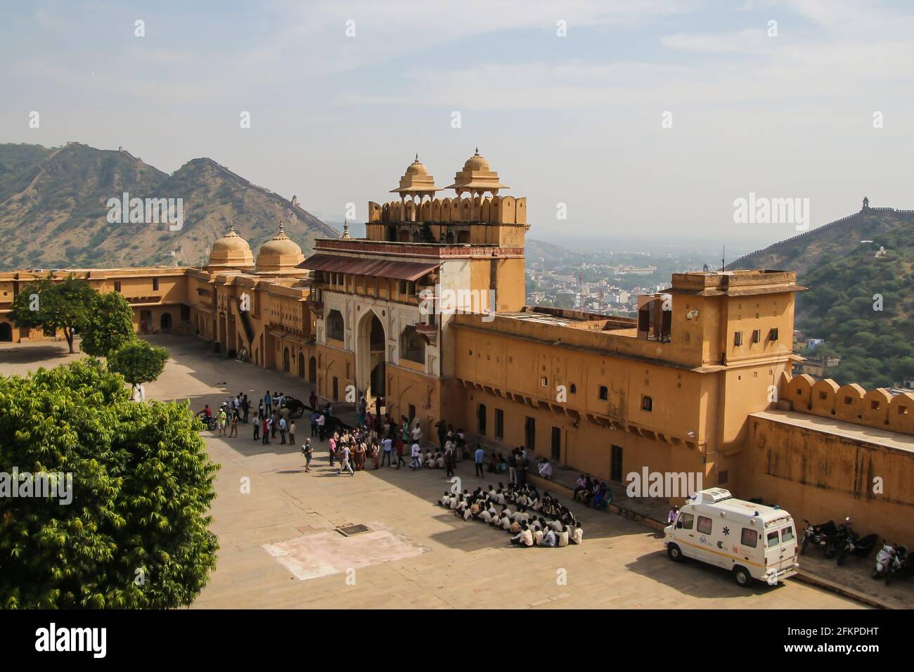 Amber fort india interior hi-res stock photography and images - Alamy