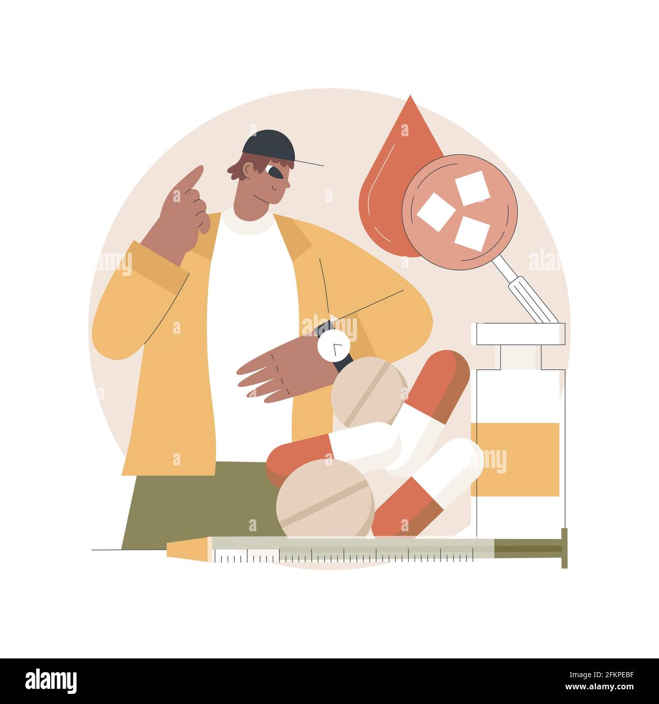 Diabetes Cut Out Stock Images & Pictures - Alamy