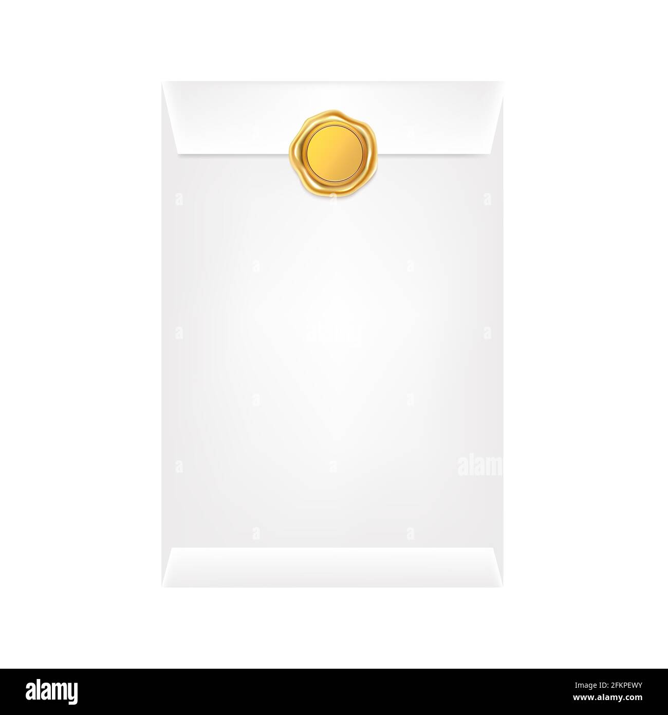 Vector illustration of the wax luxury seal.Design element Stock Vector ...