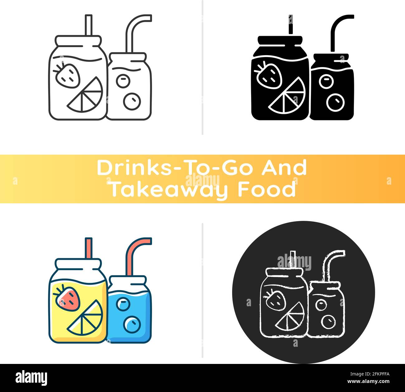 Fruit-infused water bottle icon Stock Vector Image & Art - Alamy