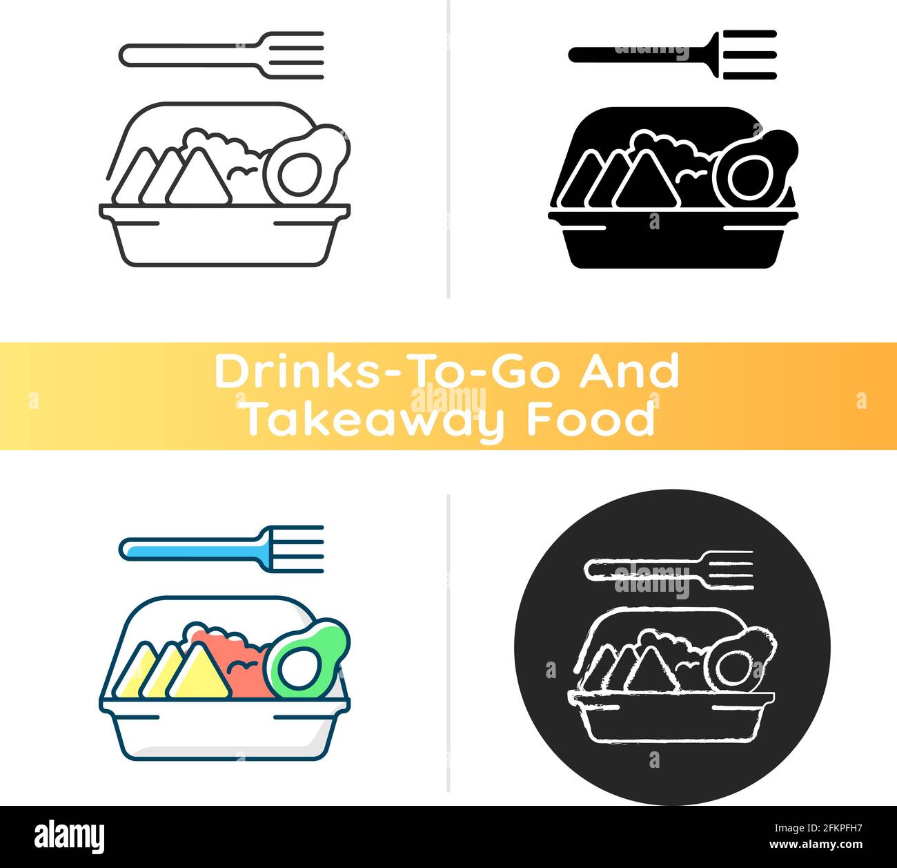 Family-style meals takeout icon Stock Vector Image & Art - Alamy