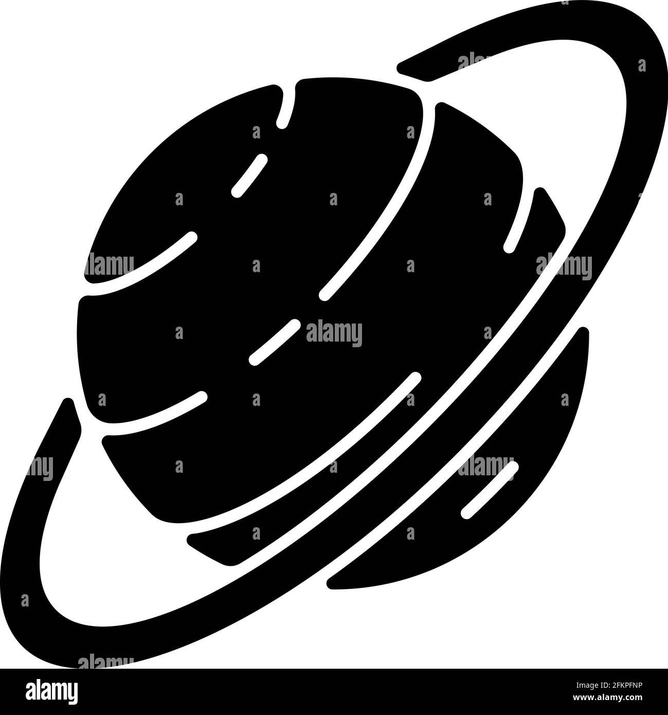 Saturn icon Black and White Stock Photos & Images - Alamy