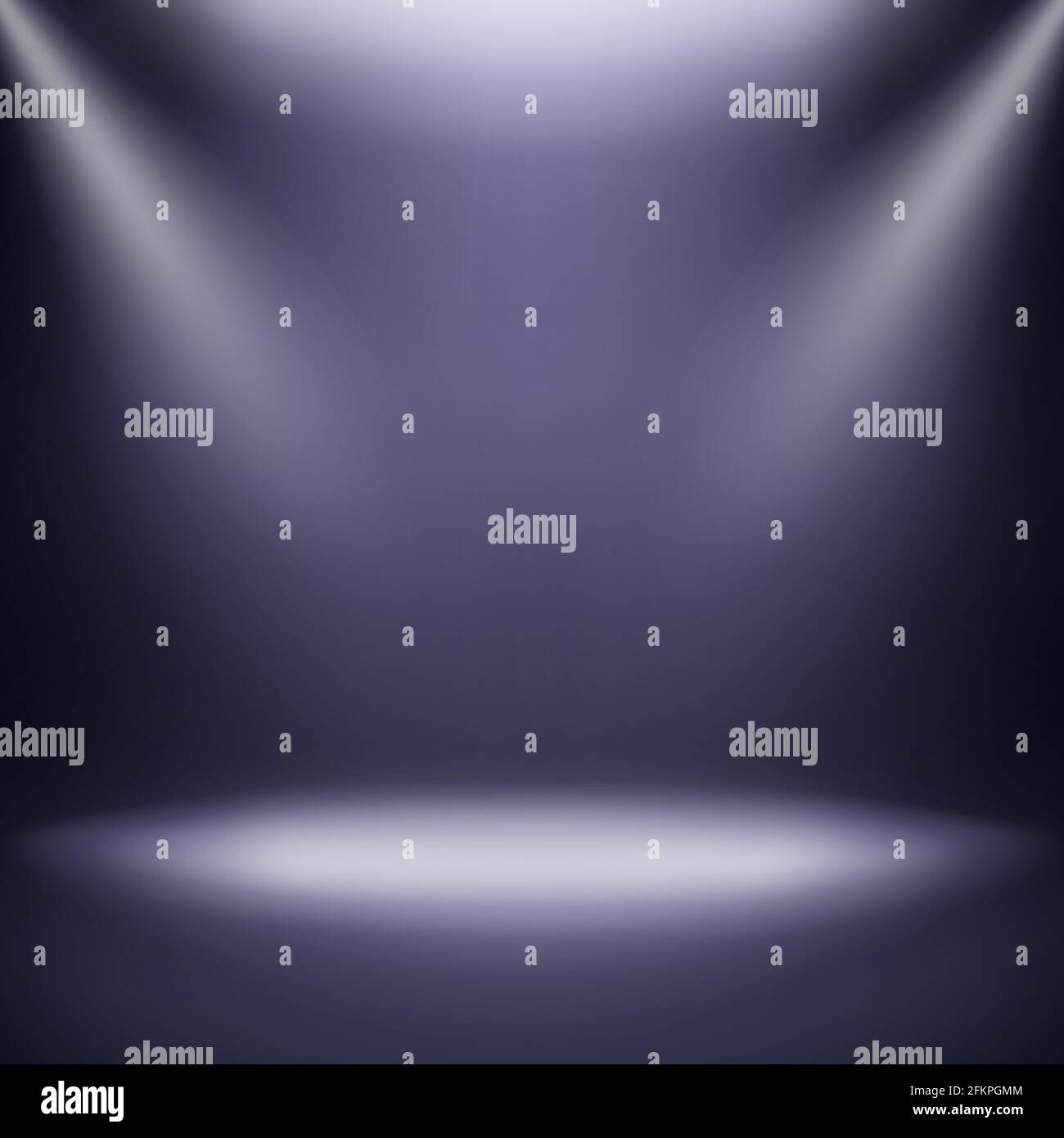 Empty room spotlights 3d Stock Vector Images - Alamy