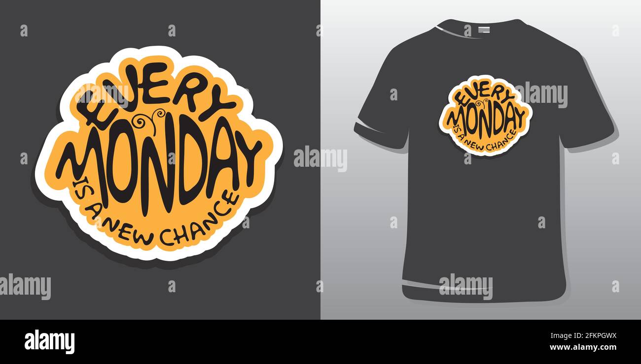 Monday motivation quotes Stock Vector Images - Alamy