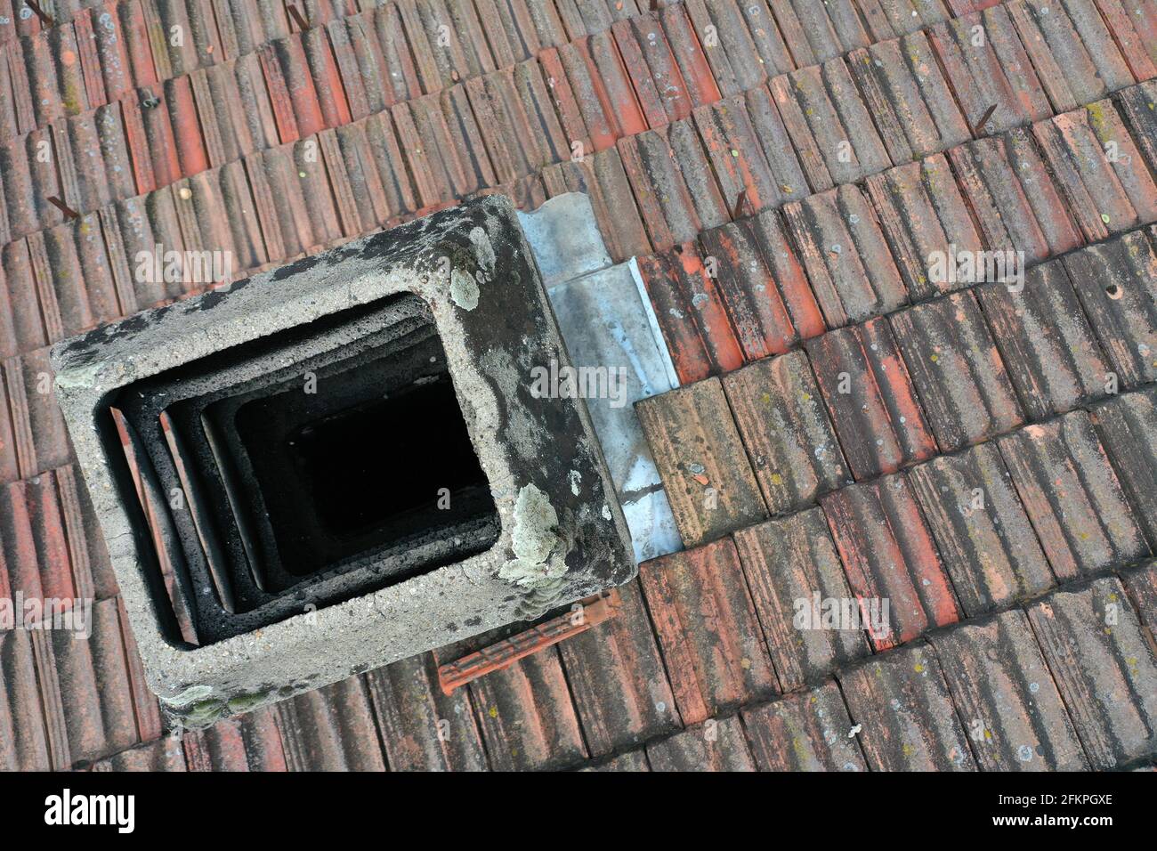 Orange roof aerial view close up hi-res stock photography and images ...