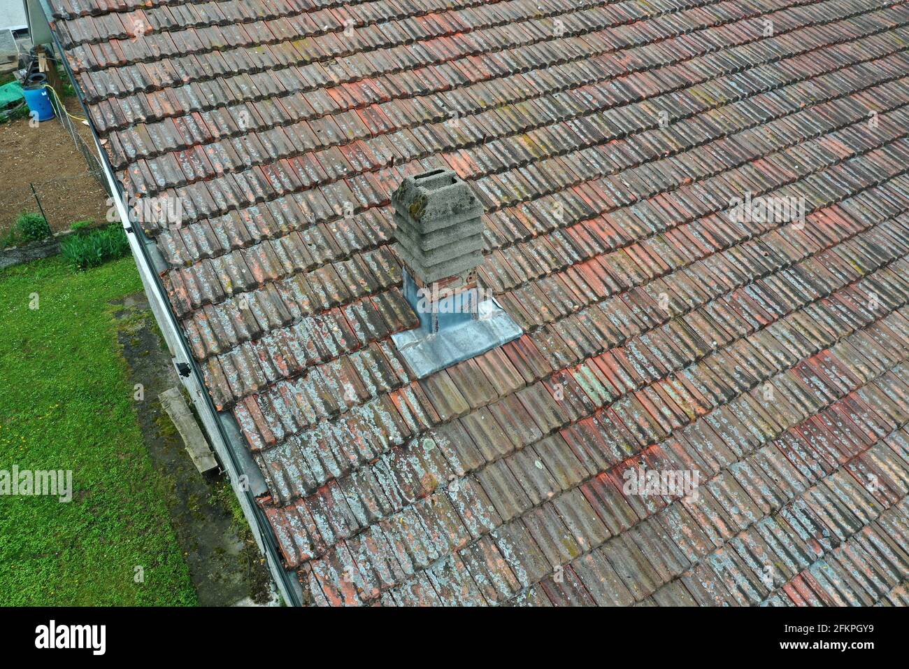 Orange roof aerial view close up hi-res stock photography and images ...