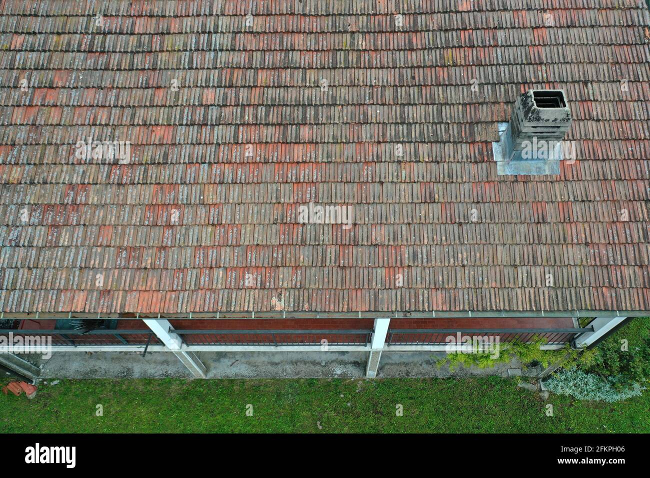 Orange roof aerial view close up hi-res stock photography and images ...