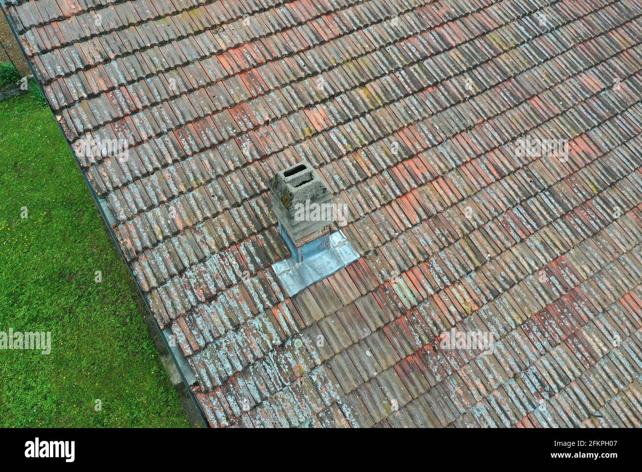 Orange roof aerial view close up hi-res stock photography and images ...