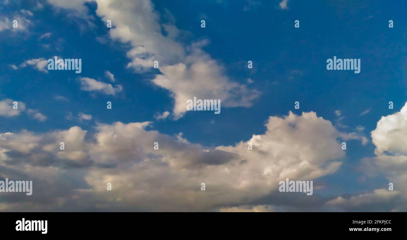 Beautiful shot of the cloudscape in the sky during daylight Stock Photo ...