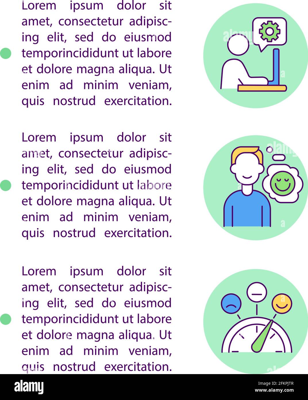 Job satisfaction Stock Vector Images - Alamy