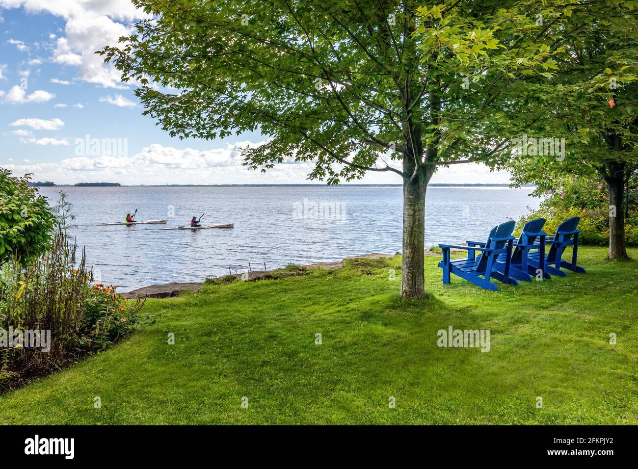 relaxing and seating by the water, waterfront Stock Photo - Alamy