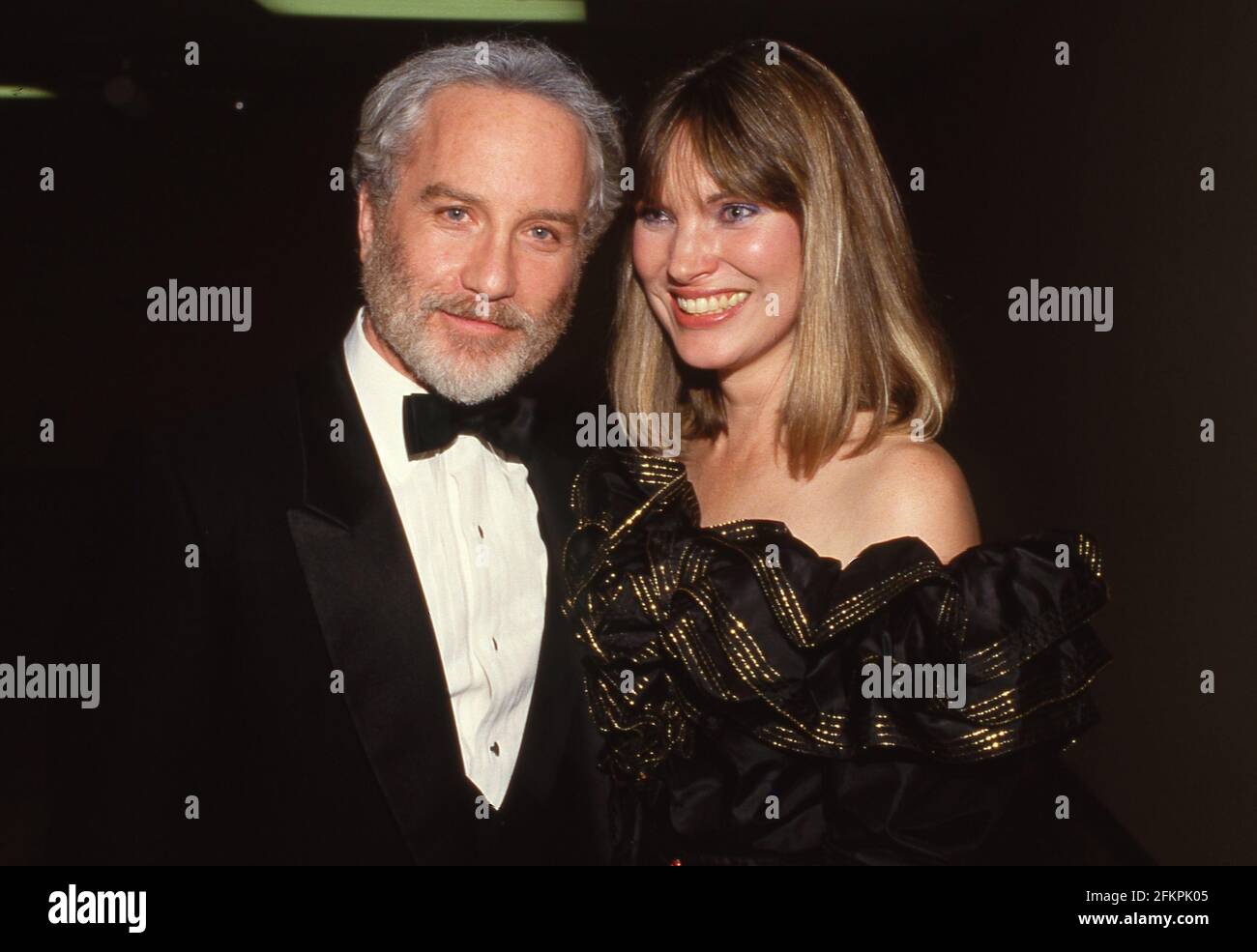 OS ANGELES, CA - JANUARY 28: Richard Dreyfuss and wife Jeramie Rain ...