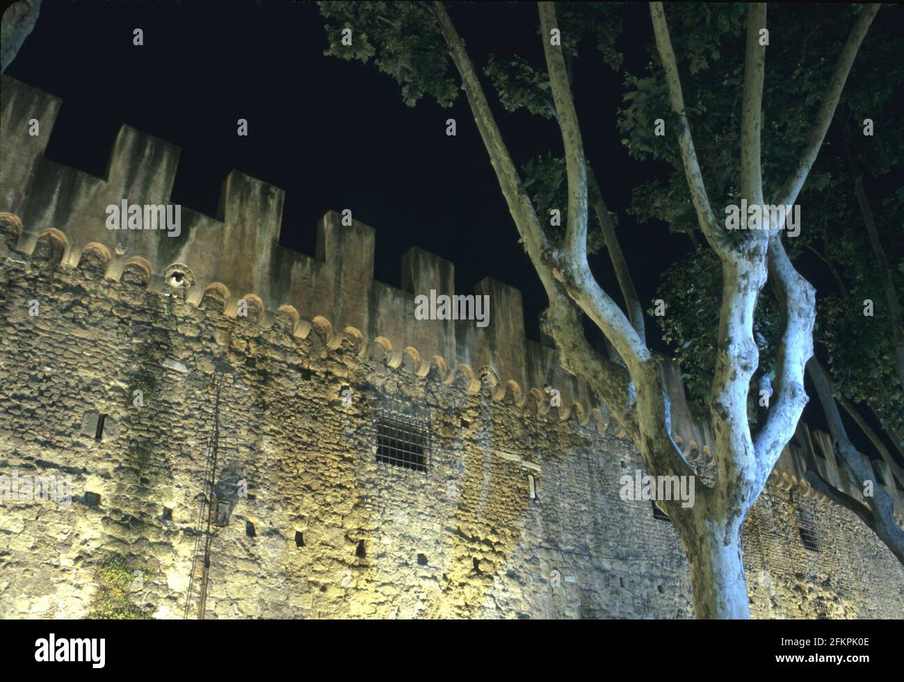 The Vatican City wall, just outside St. Peter's Square, Rome, Italy ...