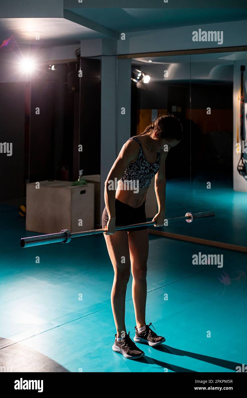 Back squats hi-res stock photography and images - Alamy