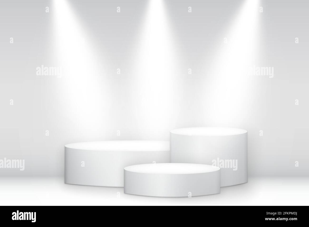 White Round Pedestal Winner Podium With Spotlights Stock Vector Image ... White Round Pedestal Winner Podium With Spotlights Stock Vector Image ...