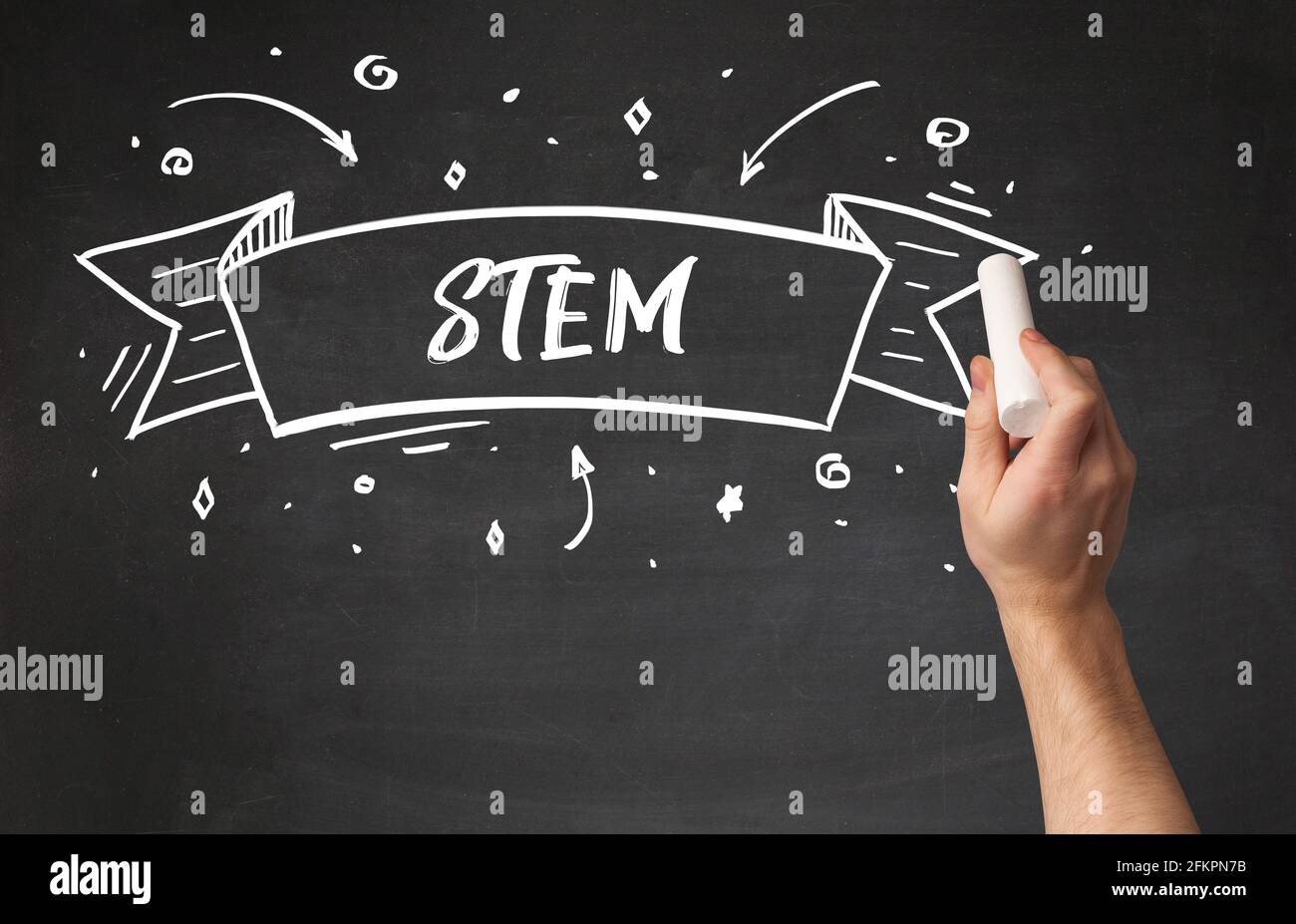 Hand drawing abbreviation concept Stock Photo - Alamy