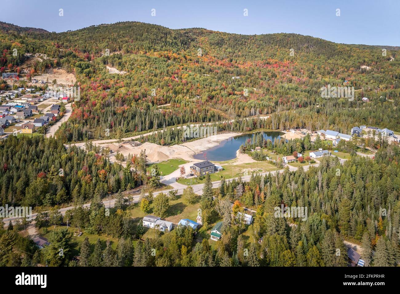 Laurentides Quebec Canada Stock Photo - Alamy