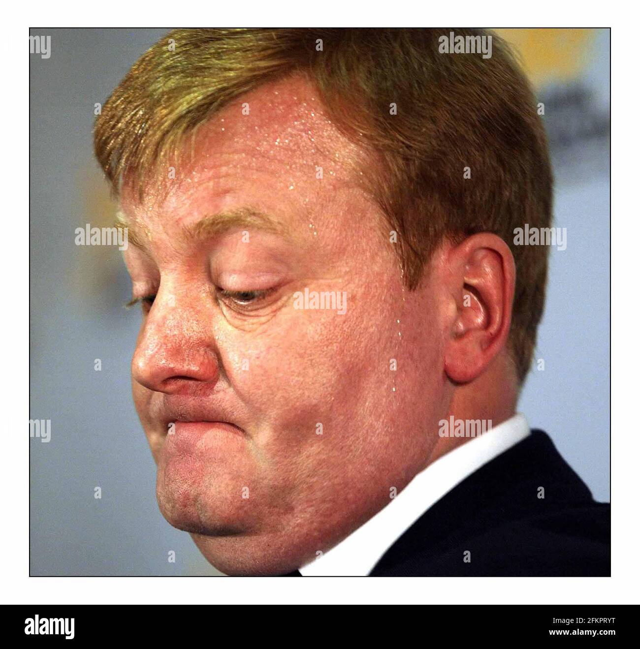 Charles kennedy at the Lib Dem conf in Blackpool.pic David Sandison 18 ...