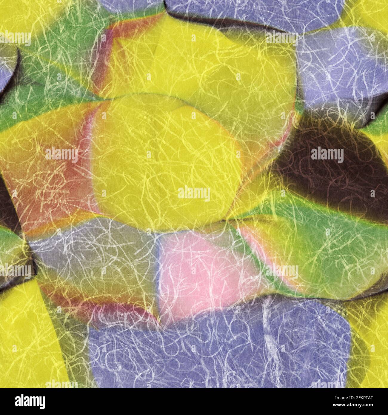 Seamless abstract blobs of color paper texture Stock Photo - Alamy