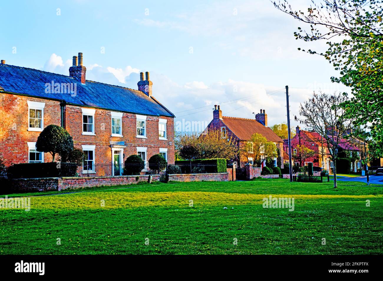 Upper Poppleton, North Yorkshire, England Stock Photo - Alamy