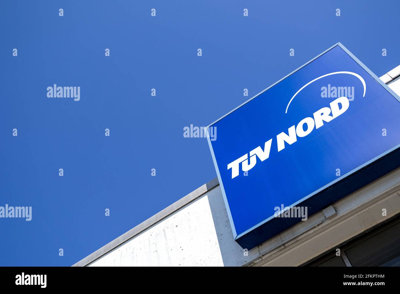 TUV Nord sign at vehicle inspection point Stock Photo - Alamy