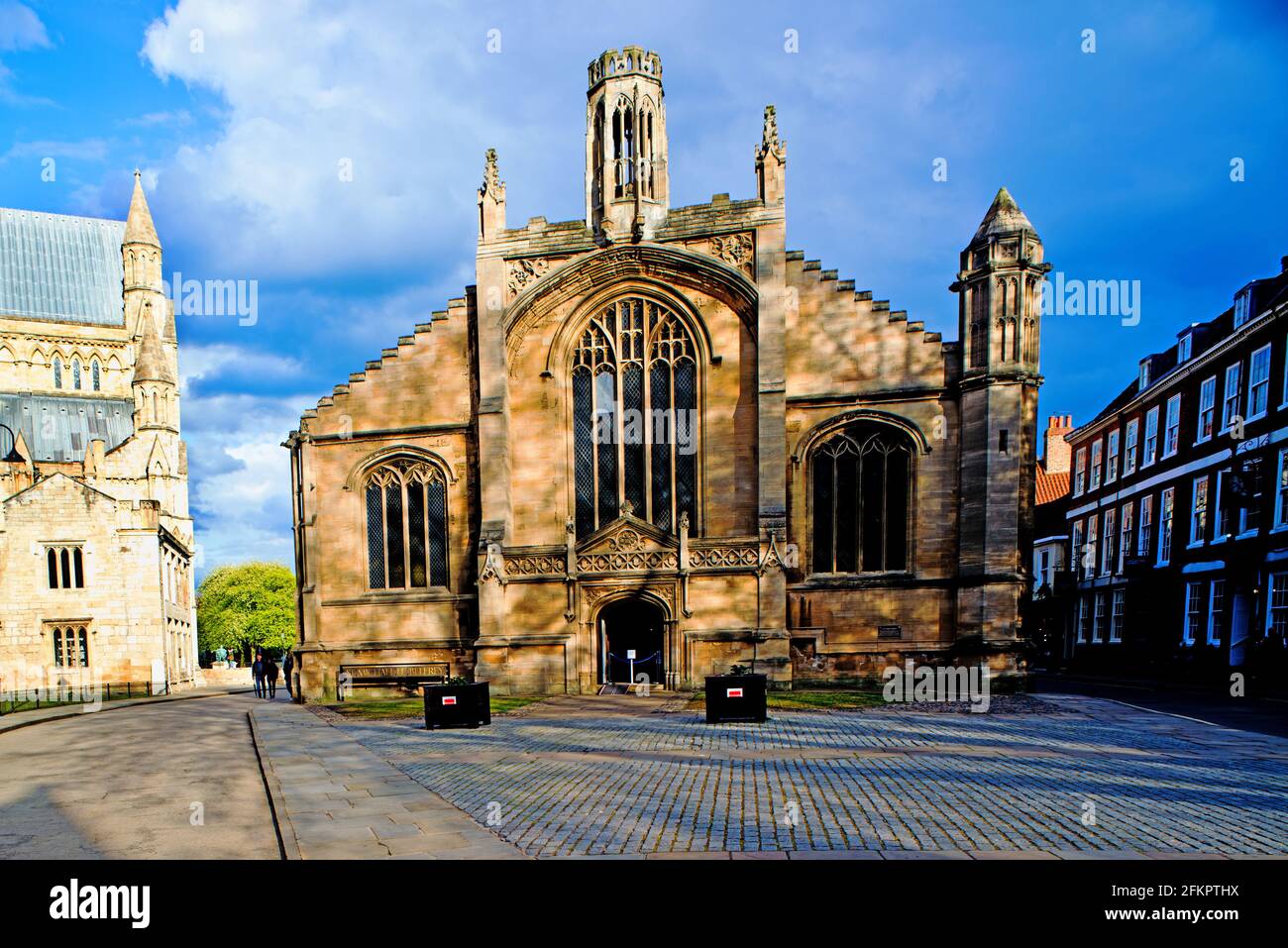 St Michael Le Belfey Church, High Petergate, York, England Stock Photo ...