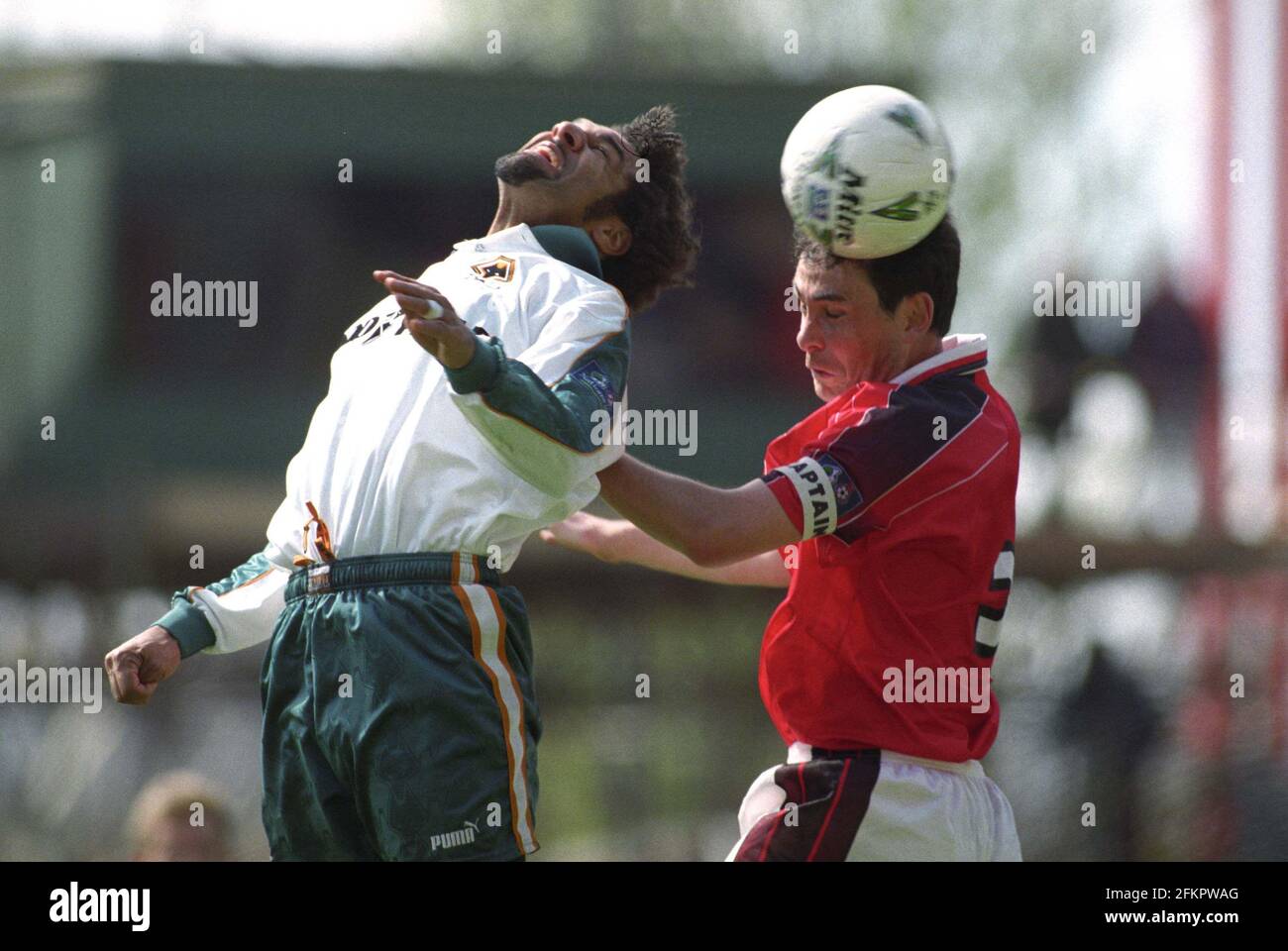 Footballers Don Goodman and Steve Chettle. Nottingham Forest v ...