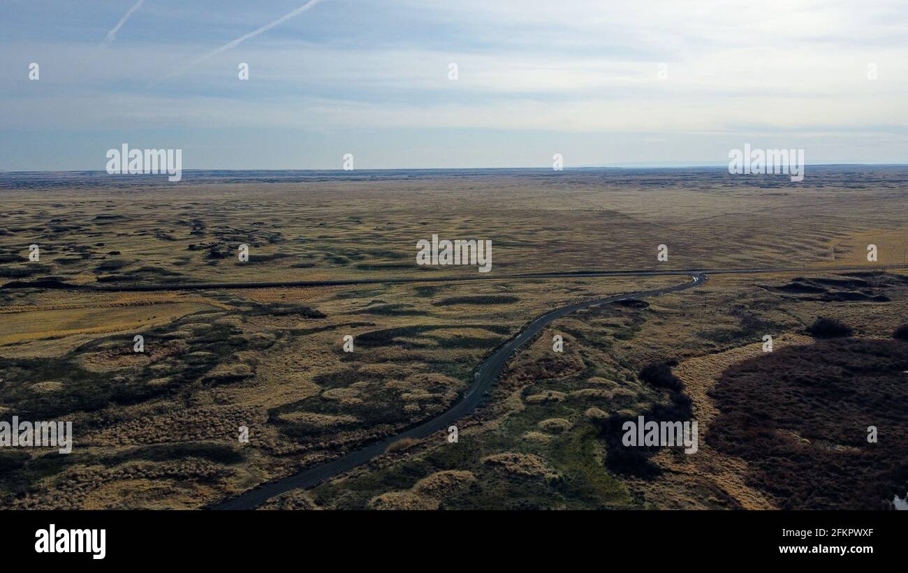 Aerial shot plain lands hi-res stock photography and images - Alamy